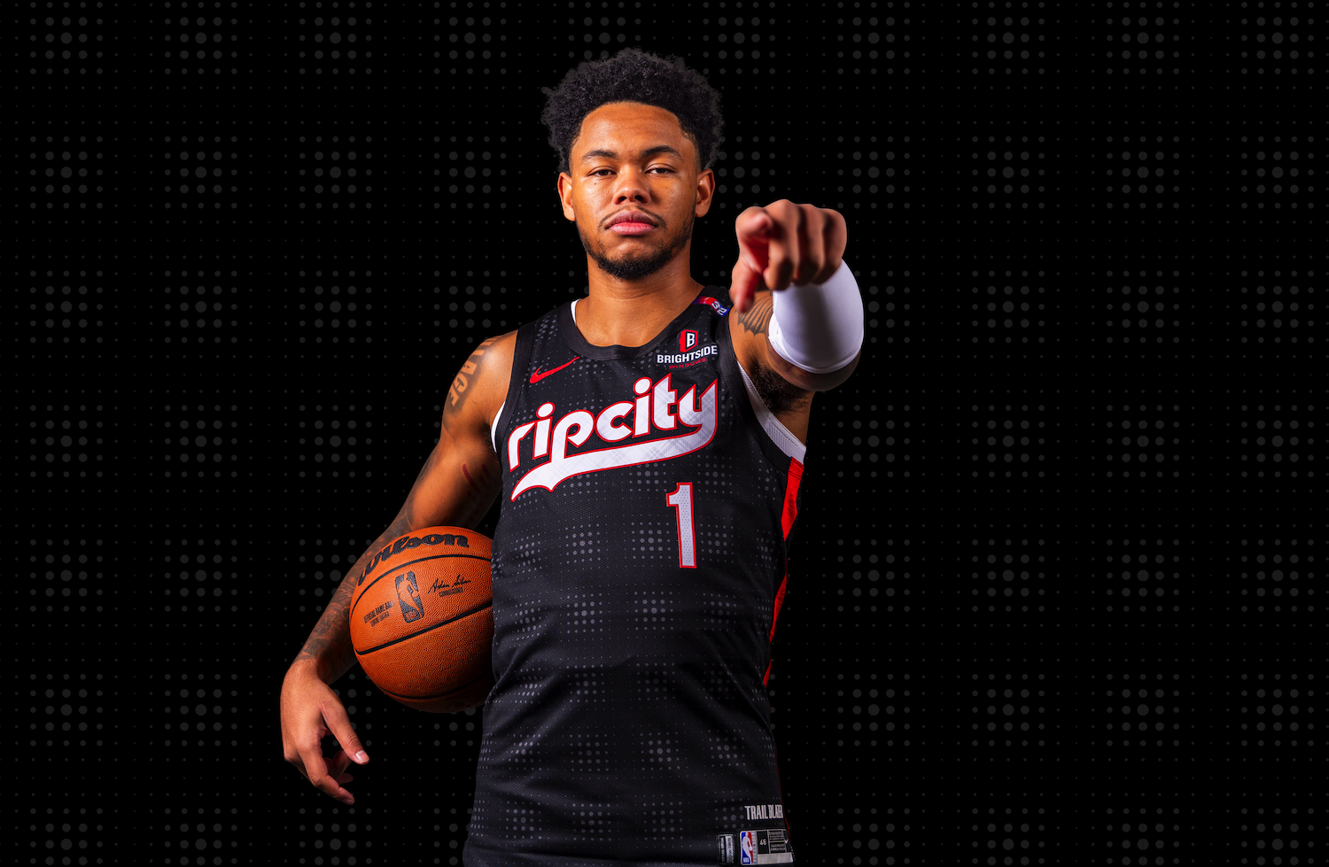 Sharpe dribbling Basketball